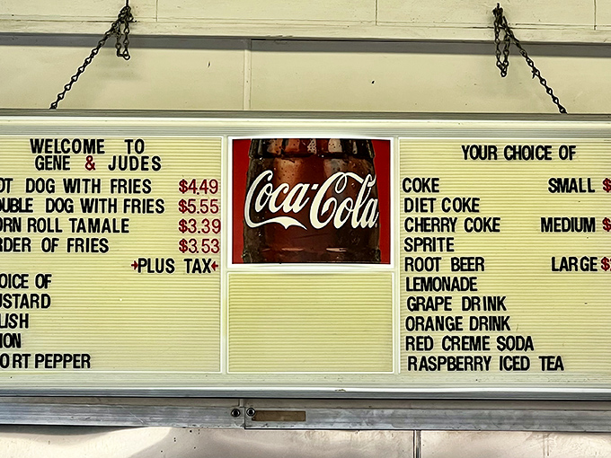 A menu so simple, Hemingway would approve &ndash; everything you need, nothing you don't.