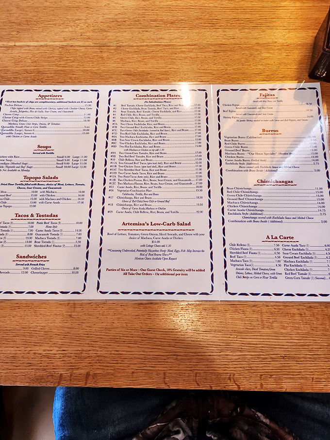 A menu that reads like a love letter to comfort food classics done right.