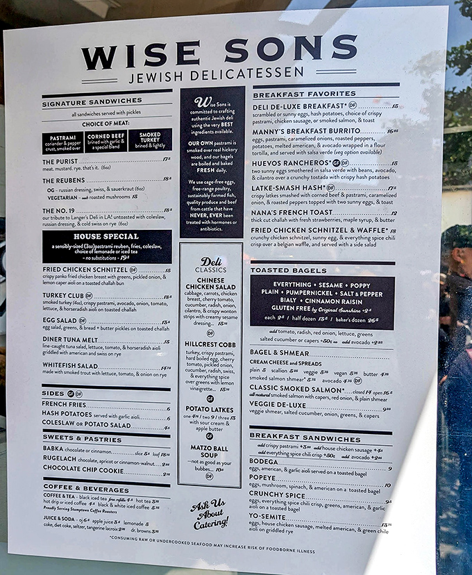 This menu isn't just a list of options&mdash;it's a roadmap to happiness. "Praise the Lard" indeed!