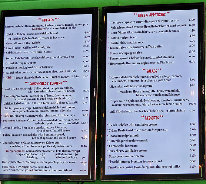 When a menu makes your mouth water before you even order, you know you've found something special.