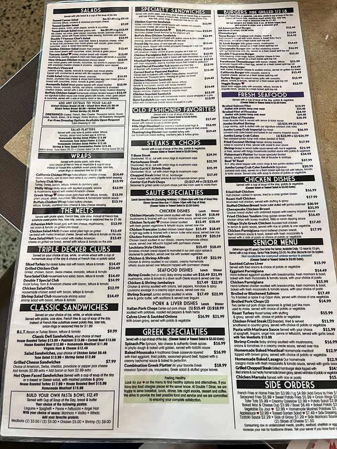 The menu at Double T isn't just extensive&mdash;it's practically a novella with a delicious plot twist on every page. Decision paralysis never tasted so good.