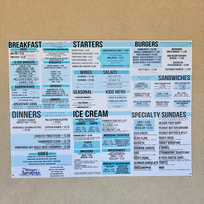 This menu is the literary equivalent of a choose-your-own-adventure book, except every ending involves deliciousness and possibly a loosened belt notch.