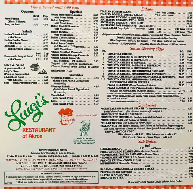 The menu reads like a love letter to Italian-American classics. Just try deciding between the baked rigatoni and award-winning pizza without developing decision anxiety.