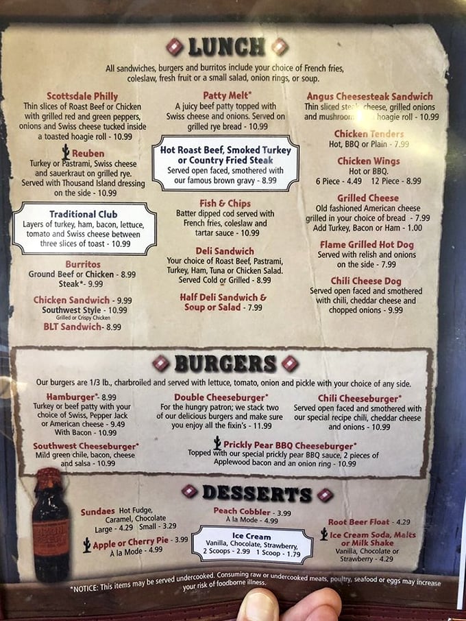 The menu reads like a love letter to comfort food classics, each option promising the kind of satisfaction that makes smartphones suddenly irrelevant.