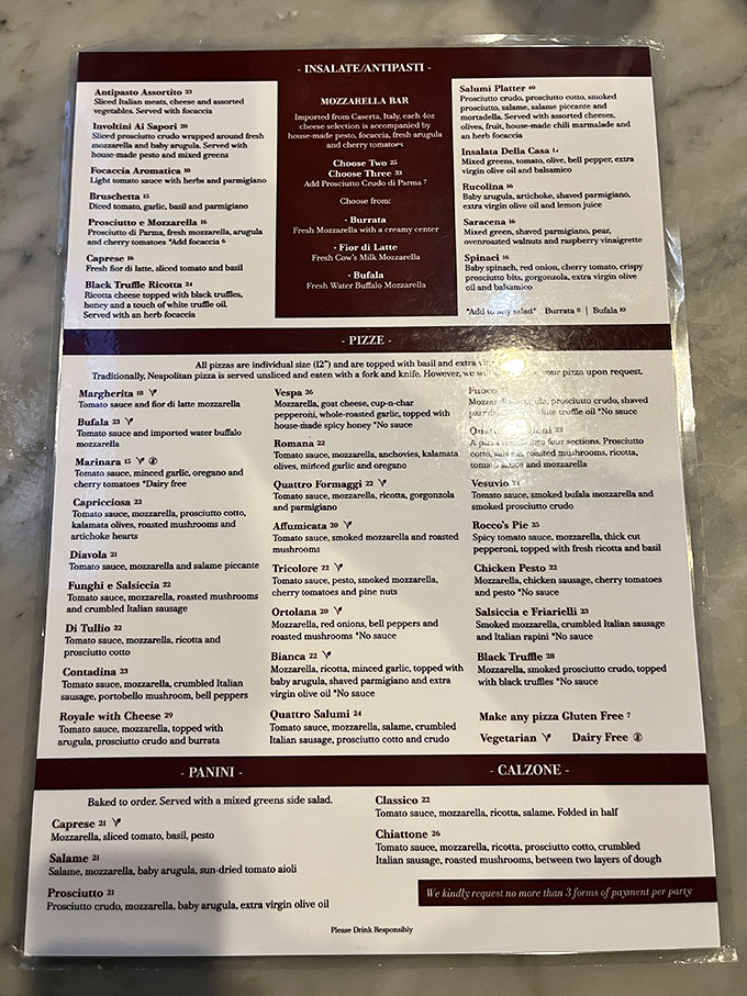 This menu isn't just a list of dishes—it's a treasure map to seafood nirvana. The "Killer" Hogfish Sandwich isn't just named that for show.