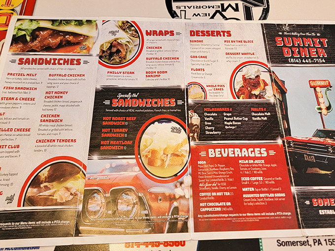 A menu that reads like a love letter to American comfort food. No molecular gastronomy here&mdash;just honest dishes that satisfy the soul.