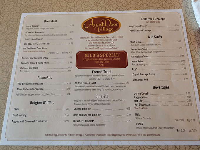 Breakfast at the Amish Door isn't just a meal&mdash;it's a morning sermon on the religion of comfort food. Milo's Special might change your life.