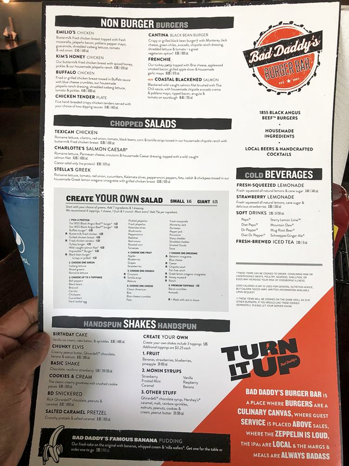 The menu reads like a love letter to indulgence&mdash;where "Non Burger Burgers" isn't a contradiction but a delicious promise.