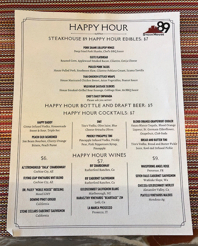 Happy hour heaven awaits with wild boar sliders and prickly pineapple tinis&mdash;proof that paradise exists between 4 and 6pm.