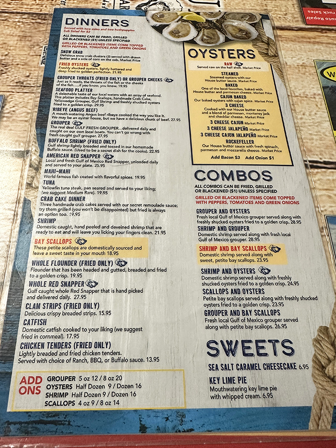 The menu reads like a love letter to Italian cuisine &ndash; just try to choose between the Rigatoni "D" and Four-Cheese Ravioli without developing decision anxiety.