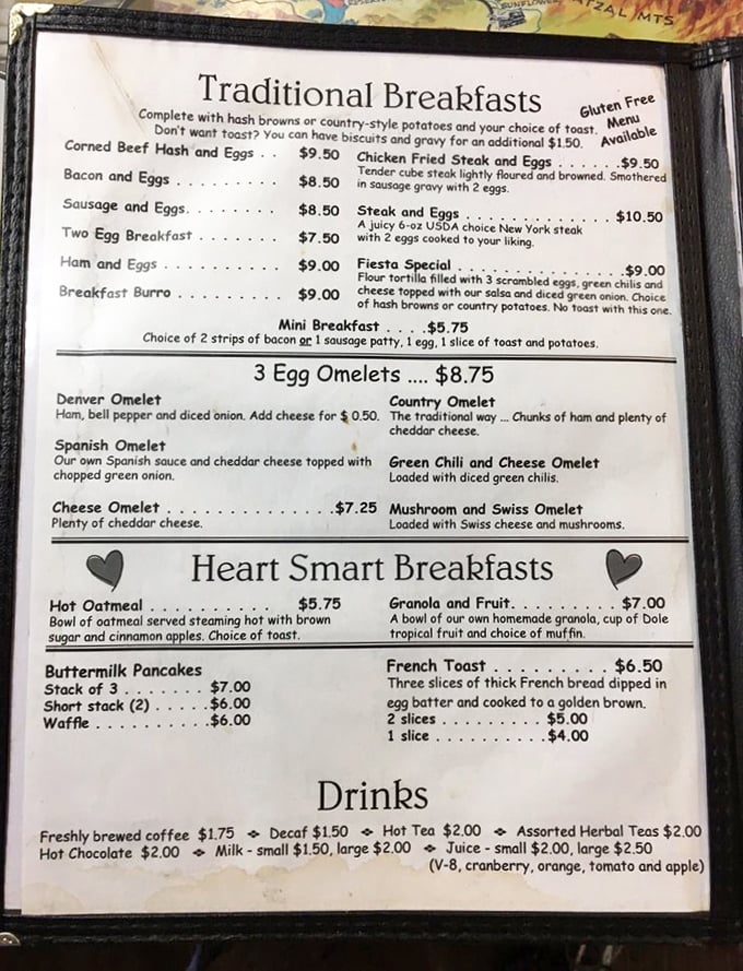 This menu isn't trying to reinvent breakfast; it's perfecting the classics that have been making mornings better since before avocado toast was born.