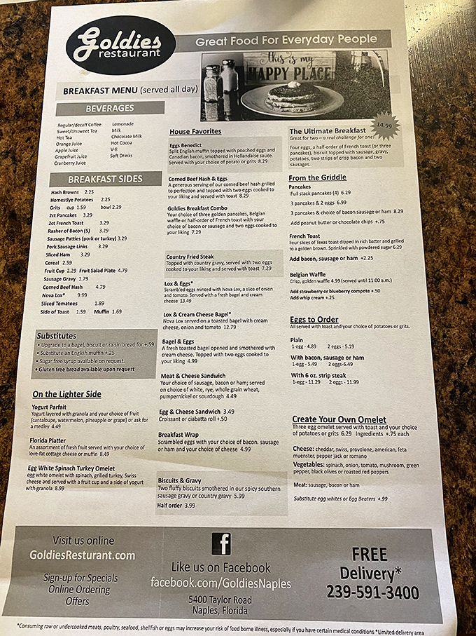 A menu that doesn't need fancy fonts or pretentious descriptions. Just honest food that speaks the universal language of "you're about to be very happy."