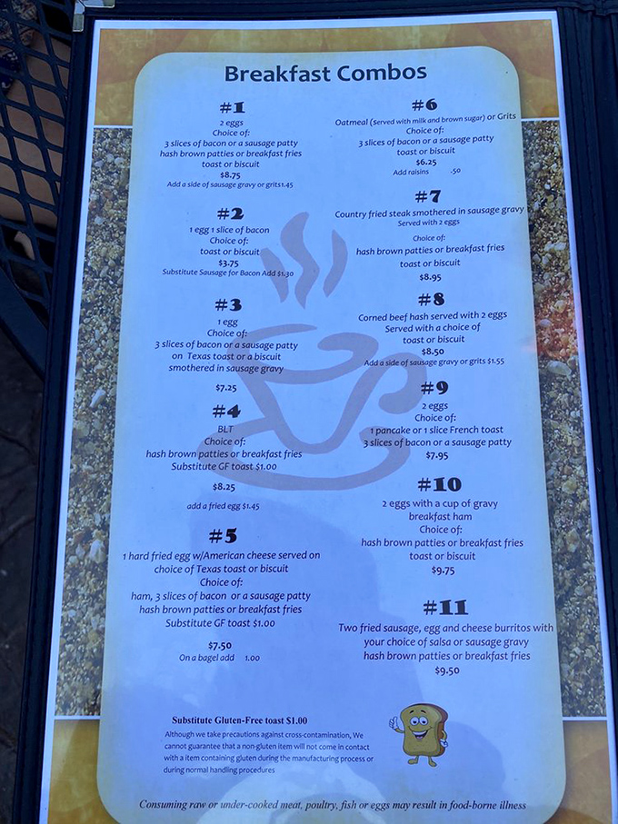 The breakfast menu reads like a love letter to morning indulgence, with country fried steak smothered in gravy that's worth setting your alarm for.