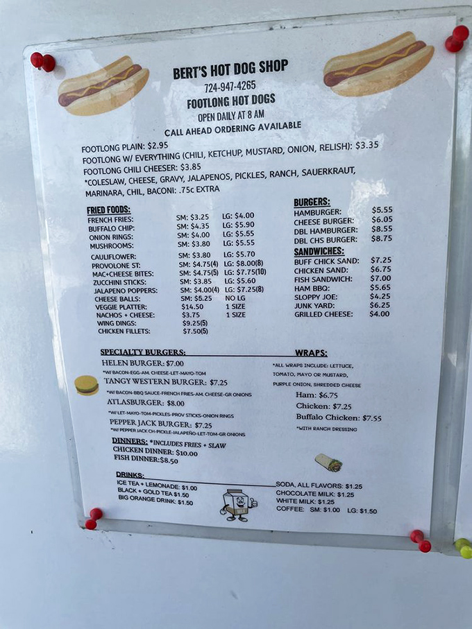 A menu that doesn't need fancy fonts or flowery descriptions. When your food speaks this loudly, simplicity is the ultimate sophistication.