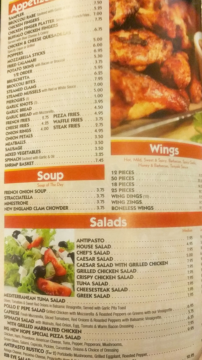 This menu reads like a love letter to comfort food classics. The appetizer section alone could sustain a small village through winter. 