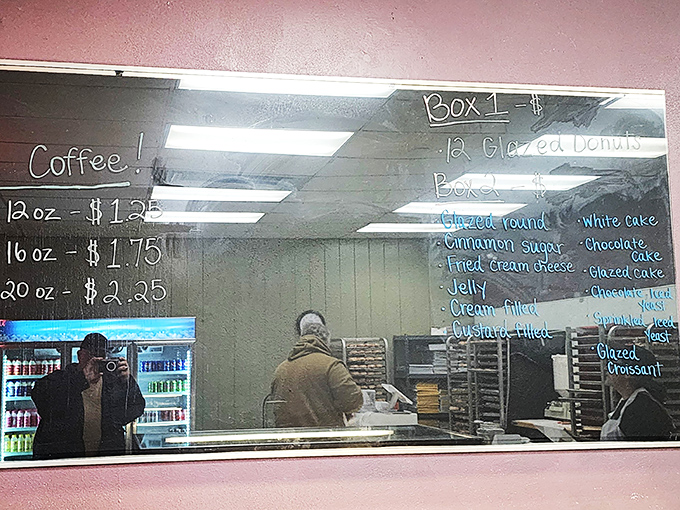 The menu board at Milton's is like a treasure map where X marks every delicious spot. No complicated decisions required.