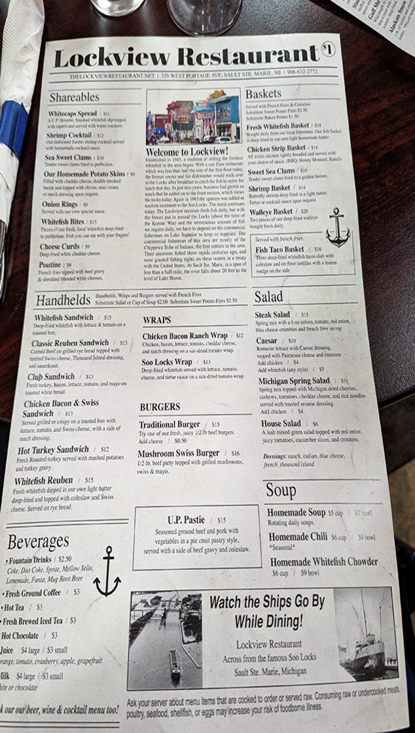 A menu board that tells you everything you need to know. Like a haiku of hunger satisfaction, it's beautiful in its simplicity.