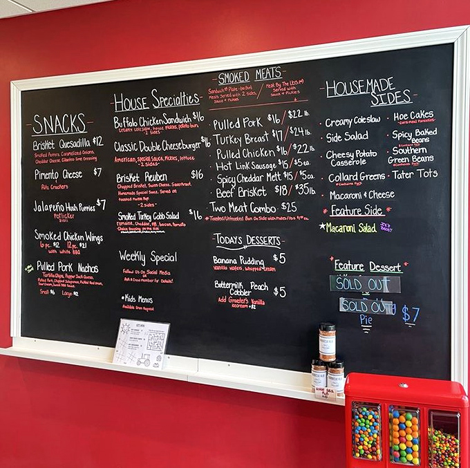 That chalkboard menu is like a roadmap to happiness. Each item promises a different journey, but they all lead to satisfaction.