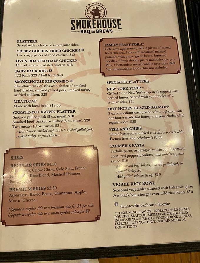 This menu isn't just a list of food &ndash; it's a historical document preserving the golden age of American diner cuisine.