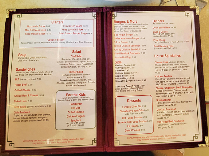 This menu isn't trying to reinvent the wheel&mdash;it's perfecting it. From breakfast classics to hot roast beef sandwiches, comfort food never goes out of style.