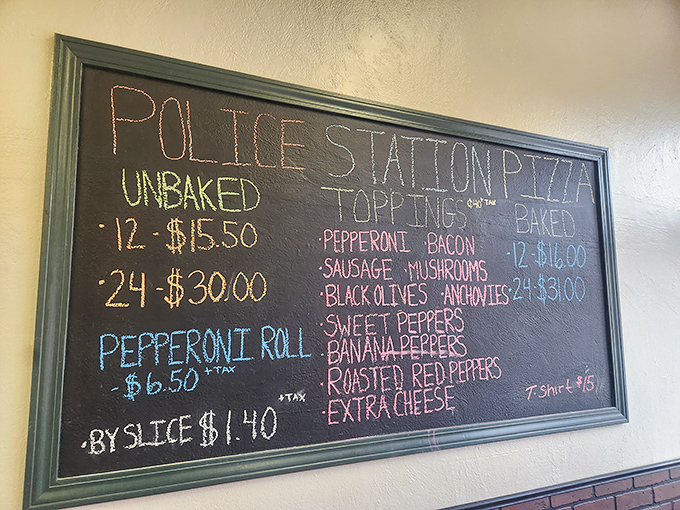 The chalkboard menu is a masterpiece of simplicity &ndash; no avocado toast or deconstructed anything, just honest pizza with toppings that have stood the test of time.