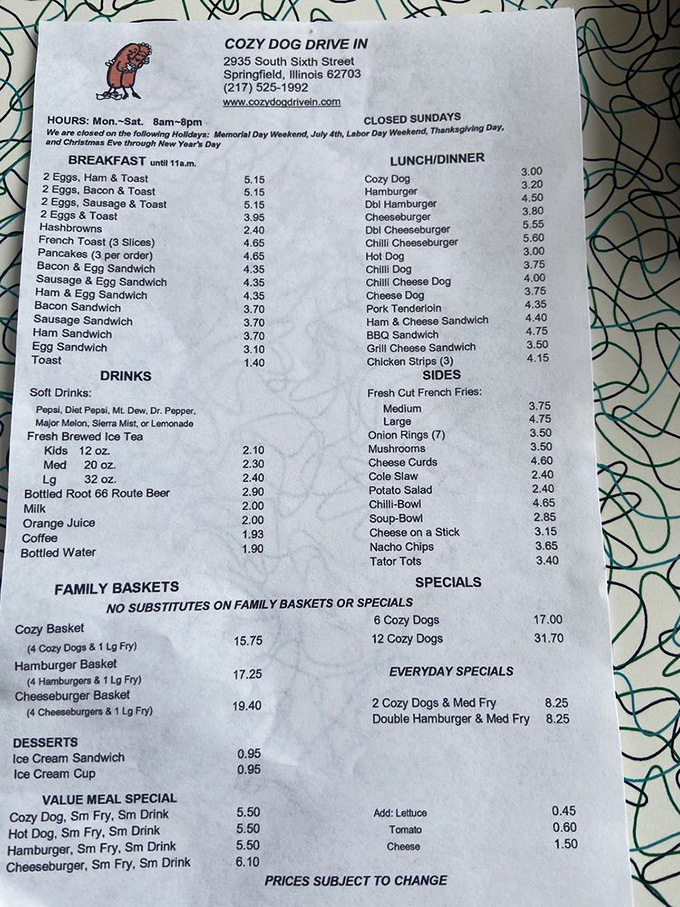 The menu reads like a love letter to American road food classics &ndash; no molecular gastronomy, just honest grub that satisfies the soul.