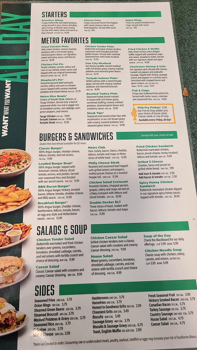 This menu isn't just a list of food&mdash;it's a roadmap to happiness. Each description promises a flavor adventure worth every calorie.