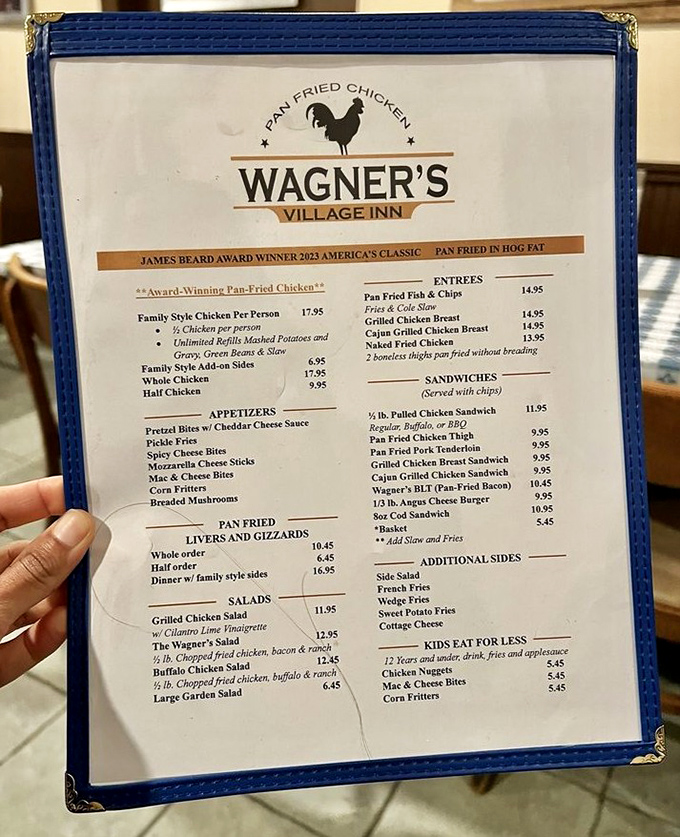 The menu proudly announces its James Beard Award status &ndash; the culinary equivalent of winning an Oscar while wearing overalls.