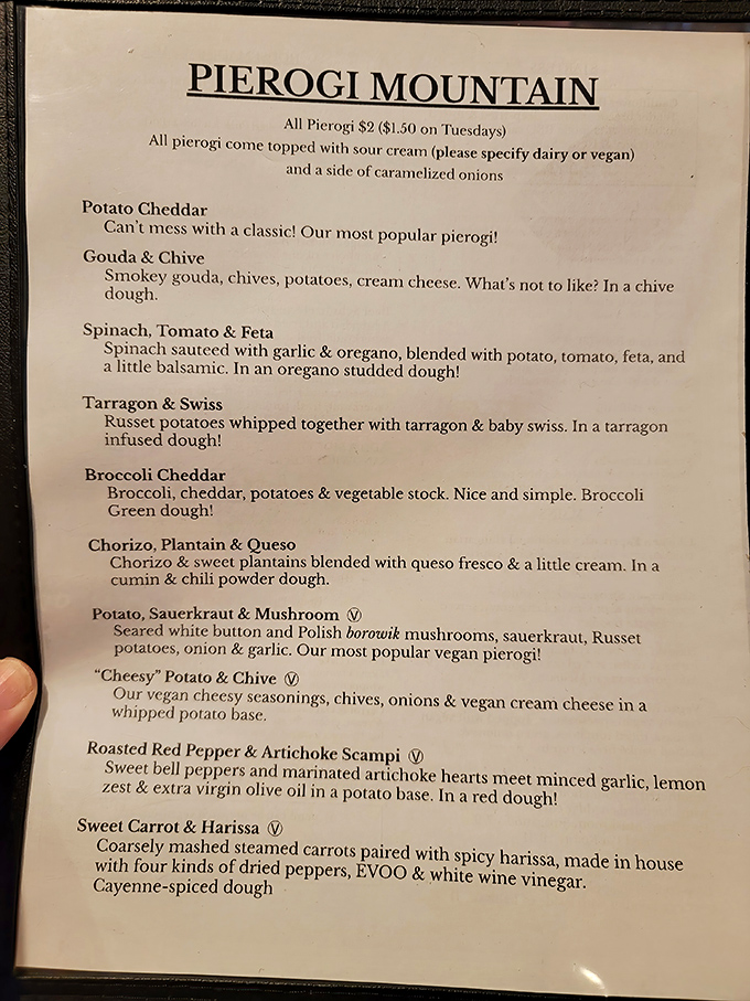This menu reads like a love letter to carbs, with plot twists your taste buds never saw coming.