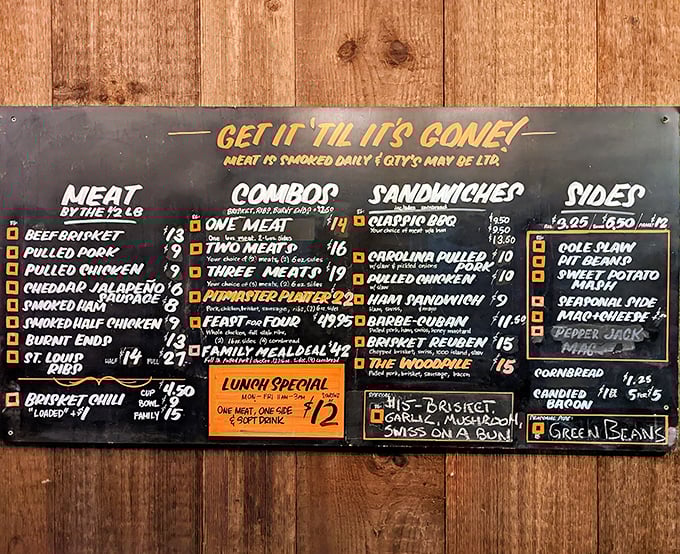 "Get it 'til it's gone!" isn't just a suggestion&mdash;it's the rallying cry of barbecue enthusiasts who know to arrive early for those coveted burnt ends.