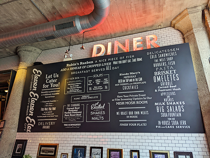 This isn't just a menu; it's a roadmap to happiness. "Breakfast All Day" might be the three most beautiful words in the English language.