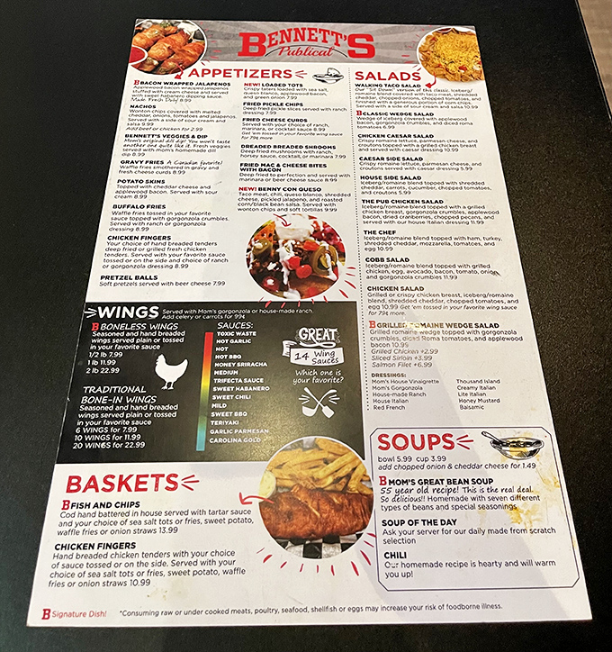 A menu that proves sometimes the best treasures hide in plain sight at neighborhood gems.