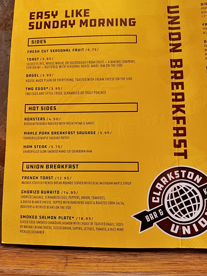 A menu that reads like comfort food poetry&mdash;each description promising the kind of satisfaction that makes you close your eyes and sigh contentedly.