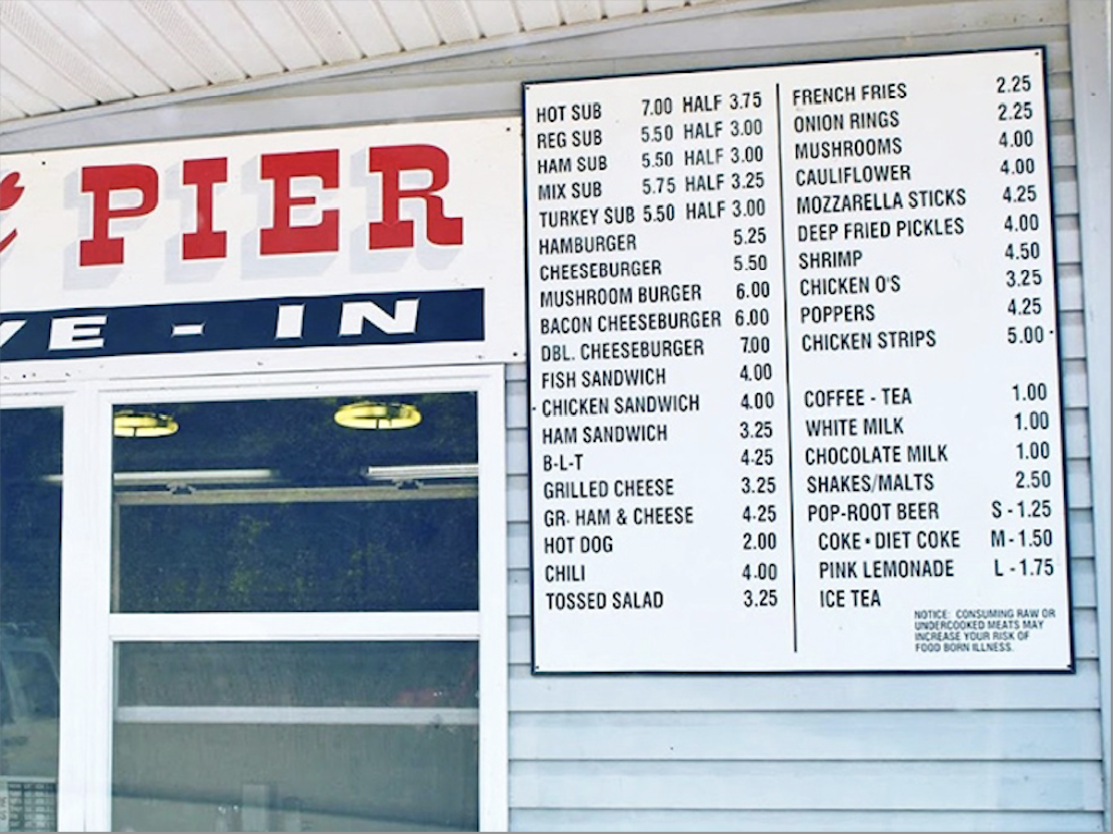 This menu board is like a greatest hits album of American comfort food classics&mdash;no pretension, just delicious promises waiting to be fulfilled.