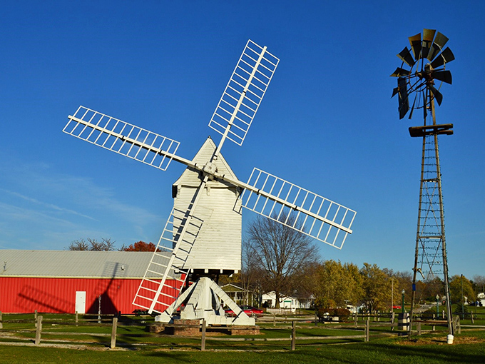 The Mid-America Windmill Museum: where Don Quixote would have had a legitimate reason to be concerned. History that actually spins a good yarn!