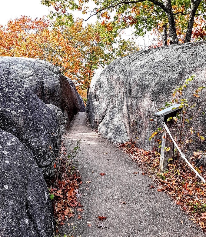 Walking through "The Maze" feels like entering a fantasy novel. These granite walls have witnessed centuries while we're just passing through.