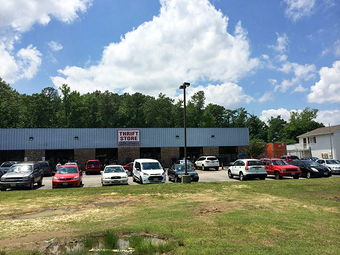 On busy days, the parking lot resembles a convention of savvy shoppers&mdash;all in on Virginia's best-kept secondhand secret.