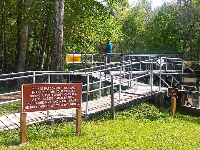 The boardwalk beckons with promises of adventure. Even post-hurricane repairs can't diminish the magic waiting just beyond.