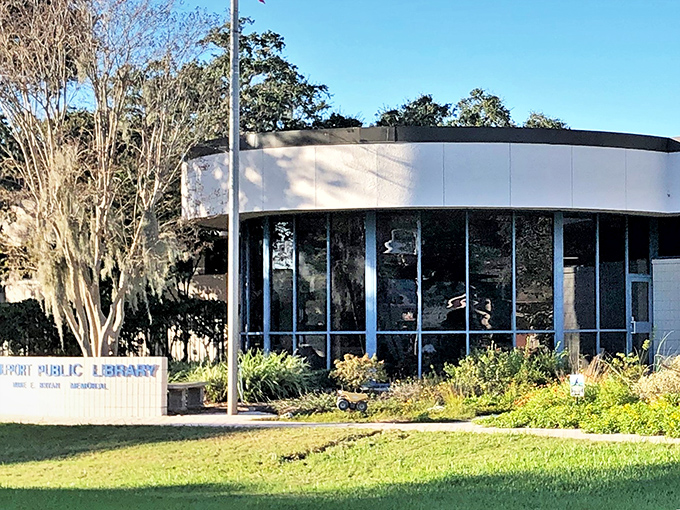The Gulfport Public Library isn't just for bookworms &ndash; it's a mid-century modern community hub where stories and friendships unfold equally. 