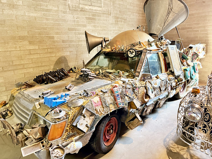 This mechanical masterpiece proves that one person's junk is another person's treasure &ndash; and what magnificent treasure it is. 