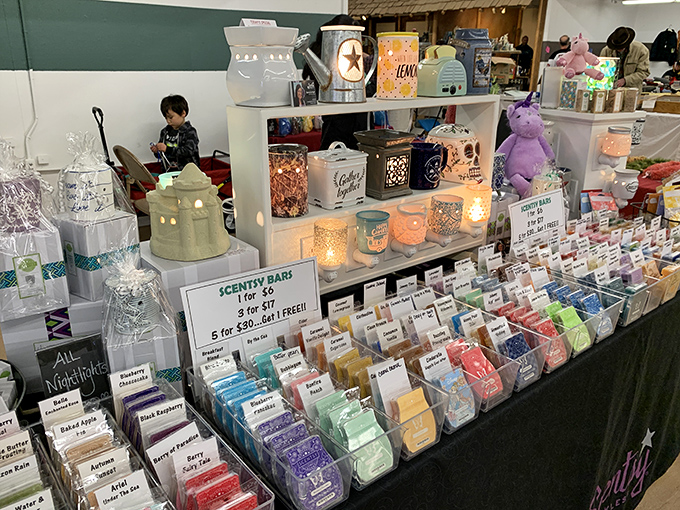 A fragrance wonderland where your nose can travel from "Baked Apple" to "Berry" faster than you can say "I'll take five and get one free!"