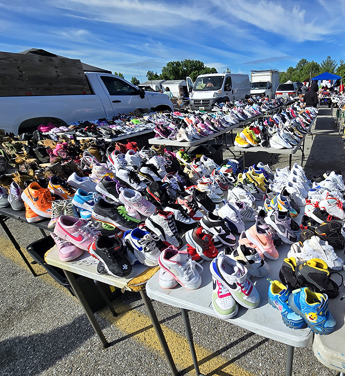 Shoe heaven or sneaker purgatory? Either way, this footwear bonanza offers everything from practical kicks to statement pieces at prices that won't make you wince.