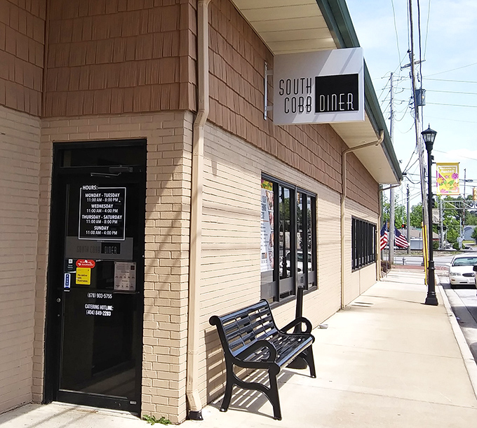 The South Cobb Diner promises no-nonsense comfort food where calories don't count if you're having a good conversation with your server.