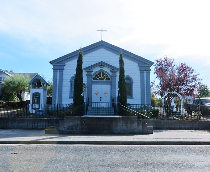 St. Anthony's Catholic Church stands as a serene reminder that in small towns, faith and community remain beautifully intertwined.