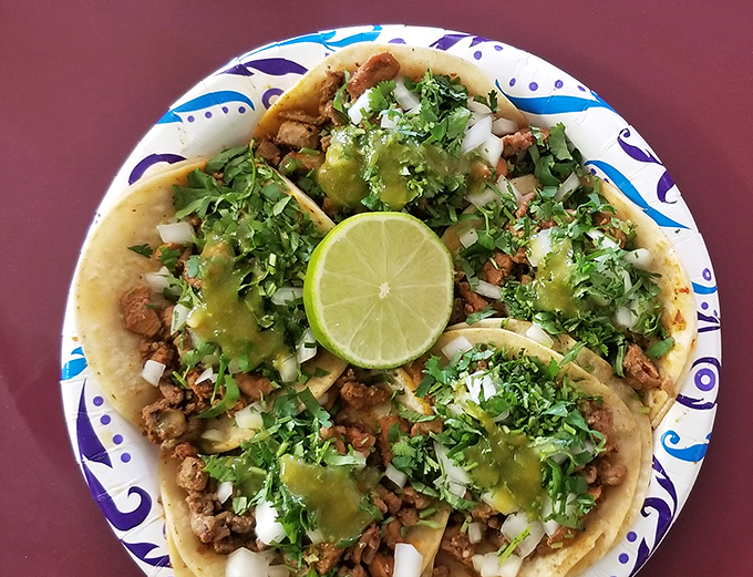 Street tacos that transport you south of the border without leaving Pennsylvania. That lime wedge isn't just garnish&mdash;it's essential magic.