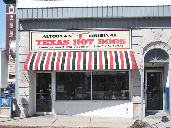 Texas Hot Dogs has been serving their legendary Greek-style dogs since 1918. It's like finding a culinary time capsule where the recipes and striped awning have remained deliciously unchanged.