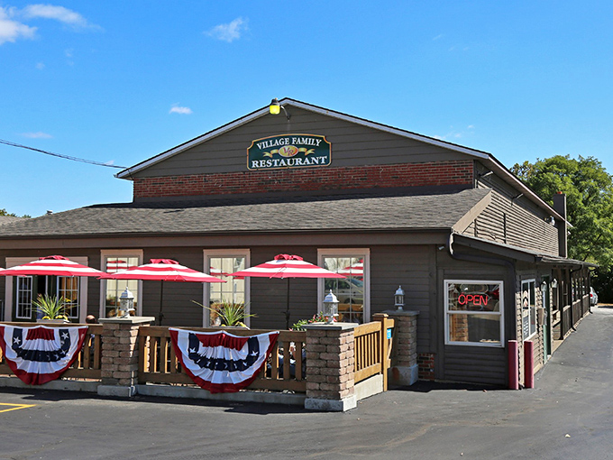 The Village Family Restaurant isn't trying to reinvent comfort food&mdash;they're just perfecting it, one hearty breakfast and patriotic bunting at a time.