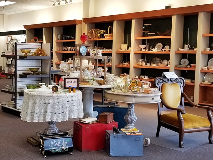Fine china and crystal glasses create an elegant display worthy of any dinner party dreams.