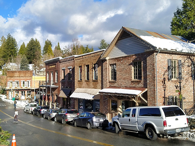 These brick buildings have witnessed over 150 years of California history. If walls could talk, these would have gold-dusted stories to tell.