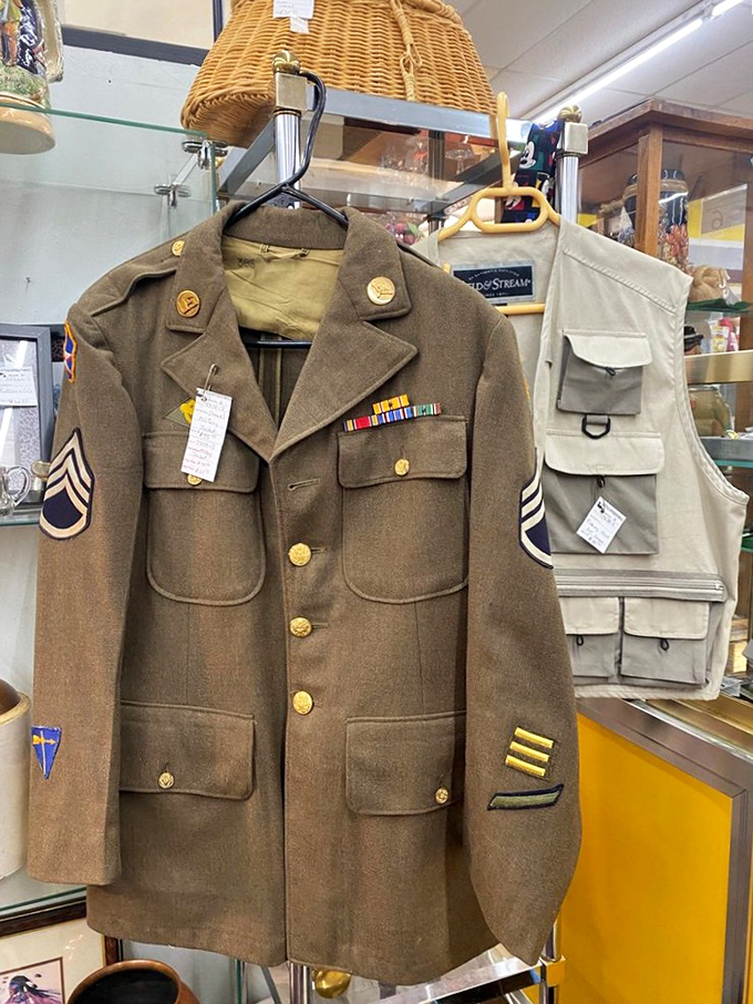 This WWII uniform isn't just clothing&mdash;it's a chapter of history waiting for someone to turn the page and continue its story.